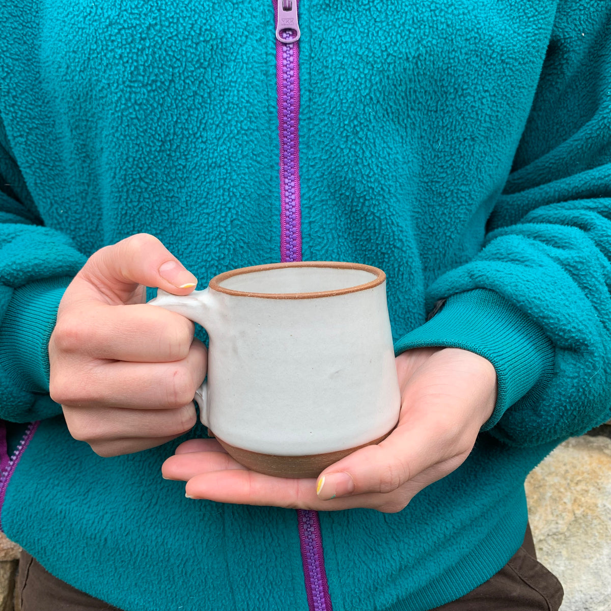 Small Mug-Linen – Keyes Pottery